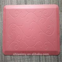 China 2016 new Flower grain jacquard design anti-fatigue door mat for sale