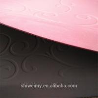 China 2016 new Flower grain jacquard design anti-fatigue door mat for sale