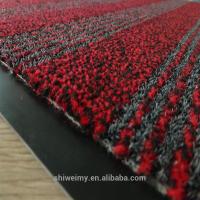 China NEW style PP cut pile door mat with pvc backing for sale