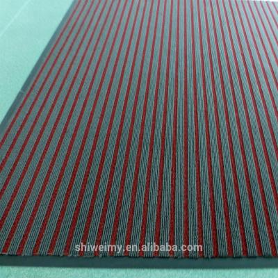 China 2016 latest PP stripe & rib outdoor indoor rug mat for sale