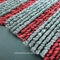 China 2016 latest PP stripe & rib outdoor indoor rug mat for sale