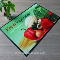 China Cut pile printed 3D polyester door mat for home ,office for sale