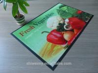 China Cut pile printed 3D polyester door mat for home ,office for sale