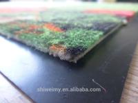 China Cut pile printed 3D polyester door mat for home ,office for sale