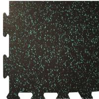 China Colorful EPDM Rubber Sports Flooring / Interlocking Exercise Floor Tiles for sale