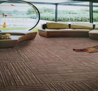China Grey Hotel Carpet Flooring / Large Commercial Rugs Machine Woven Technics for sale