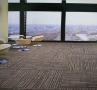 China Grey Hotel Carpet Flooring / Large Commercial Rugs Machine Woven Technics for sale