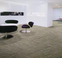 China 100 Nylon Striped Modern Home Carpet , Contemporary Wall To Wall Carpet for sale