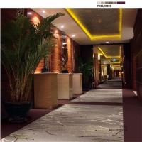 China Plain Style Hotel Corridor Carpet Graceful Prince White Wool Material for sale