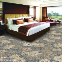 China 100 Nylon Hotel Carpet Flooring , Fire Resistant Hearth Rugs 16 Colors for sale