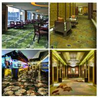 China Oriental Hotel Carpet Flooring , Recycled PVC Flooring Woven Technics for sale