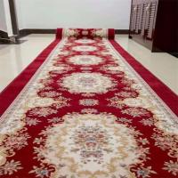 China Traditional Natural Woven Carpet Floral Pattern Anti - Slip Feature for sale