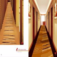 China Multi Coloured Striped Carpet For 5 Star Hotel Corridor Royal Classical Design for sale