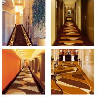 China Multi Coloured Striped Carpet For 5 Star Hotel Corridor Royal Classical Design for sale