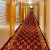 China Commercial Hotel Carpet Flooring , Wilton Weave Carpet Jacquard Style for sale