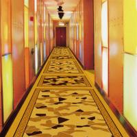 China Commercial Hotel Carpet Flooring , Wilton Weave Carpet Jacquard Style for sale