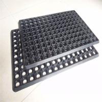 China Waterproof Anti Fatigue Kitchen Mats Puzzle Circle Hole Hollow Surface for sale
