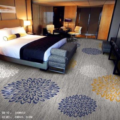 China Pastel Color Painted Modern Home Carpet , Nylon Modern Bedroom Carpet for sale