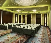China Lobby PVC Carpet Flooring / Commercial Carpet Flooring Flower Pattern for sale