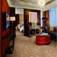 China Flat Wave Modern Home Carpet / Luxury Wall To Wall Carpet Antistatic Function for sale