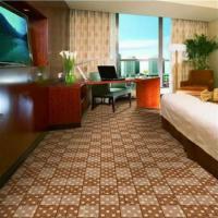 China Flat Wave Modern Home Carpet / Luxury Wall To Wall Carpet Antistatic Function for sale