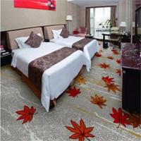 China Apartment Modern Carpet Tiles 80% Wool 20% Nylon Jacquard Style for sale