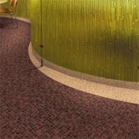 China Colorful Nylon Polyester Carpet , 100 Solution Dyed Carpet 6 Color for sale