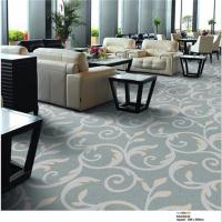 China Axminster Banquet Hall Carpet 80% Wool 20% Nylon Antistatic Feature for sale