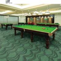 China Green Printed Nylon Polyester Carpet / Cut Pile Nylon Carpet Eco - Friendly for sale