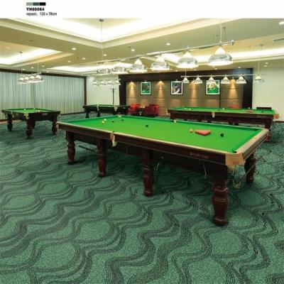 China Green Printed Nylon Polyester Carpet / Cut Pile Nylon Carpet Eco - Friendly for sale