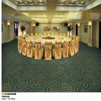 China Green Printed Nylon Polyester Carpet / Cut Pile Nylon Carpet Eco - Friendly for sale