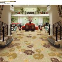China Bedroom Nylon Polyester Carpet / Long Lasting Carpet Embroidered Design for sale