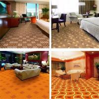 China 4m Star Hotel Nylon Polyester Carpet Pastel Color Printed Feature for sale