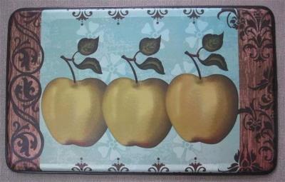 China Anti Fatigue Kitchen Mats With NBR Foam Puzzle Style Printed Pattern for sale