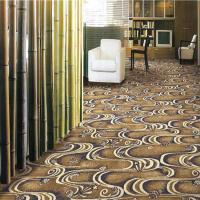 China Axminster PVC Commercial Flooring 80% New Zealand Wool 20% Nylon for sale