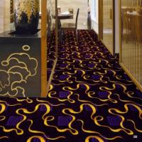 China Restaurant Flexible PVC Flooring Jacquard Style Anti - Slip Feature for sale