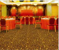 China Wedding PVC Commercial Flooring 100 Polypropylene Material Wilton Design for sale