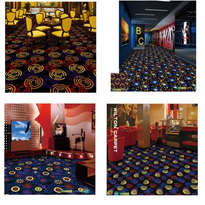 China Sustainable Commercial Flooring Polypropylene Material Bright Color for sale