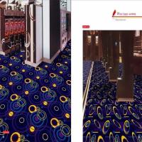 China High Density Commercial Grade Carpet Tiles Stars And Moon Design for sale