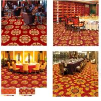 China Polypropylene PVC Commercial Flooring Antique Flower Pattern OEM Service for sale