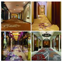China 80% Wool 20% Nylon Commercial Pvc Flooring Red Clouding Moire Dragon Design for sale