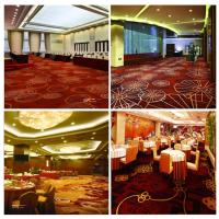 China Axminster PVC Commercial Flooring , Cut Pile Twist Carpet Jacquard Style for sale
