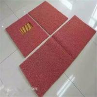 China Plain Coir Entrance Matting 3 Pieces Set Auto Foot Design Anti - Slip Feature for sale