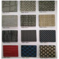 China Fire Resistant Natural Woven Carpet / Plastic Vinyl Floor Covering for sale