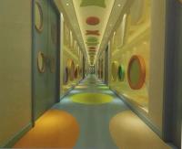 China Unique PVC Floor Covering , Decorative Vinyl Flooring Customized Service for sale