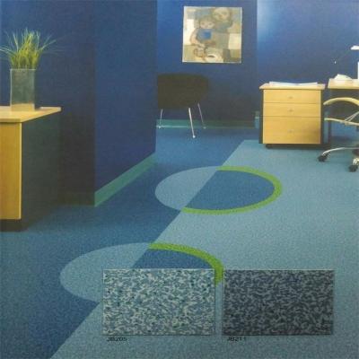 China Printed PVC Laminate Flooring Thickness 1.6mm Wear Layer 0.07-1.0mm for sale