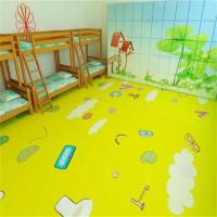 China Kindergarten PVC Floor Covering / Vinyl Laminate Flooring Antistatic Function for sale