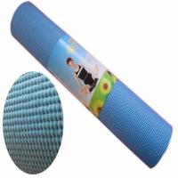 China PVC Organic Yoga Mat Eco - Friendly Thickness 3mm 4mm 5mm 6mm 8mm for sale