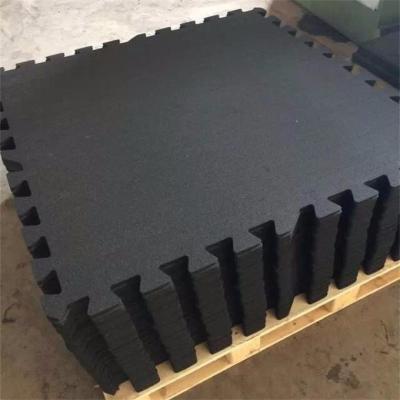 China Commercial Rubber Sports Flooring / Exercise Interlocking Floor Mats for sale