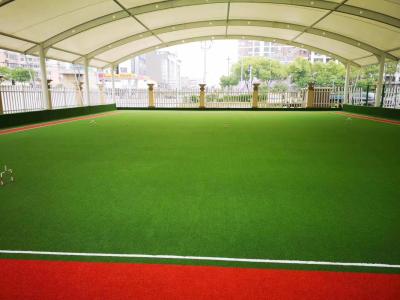 China 4*25m Football Field Lawn Grass Carpet , Real Looking Artificial Grass for sale